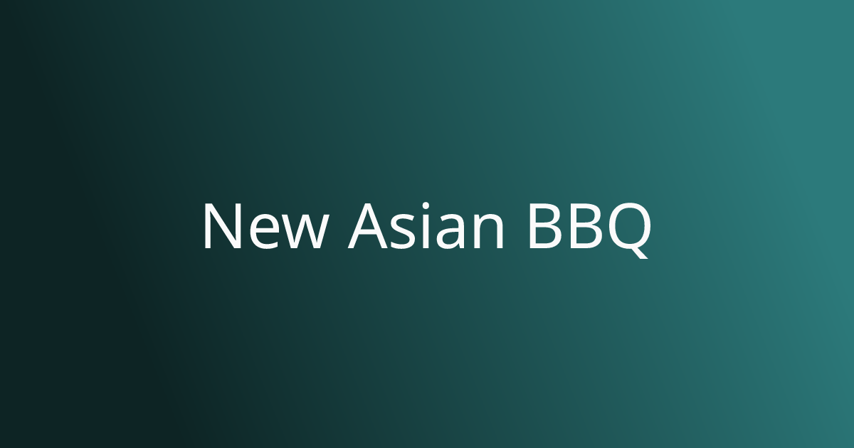 Order Authentic Chinese Online | New Asian BBQ - Pickup or Delivery ...